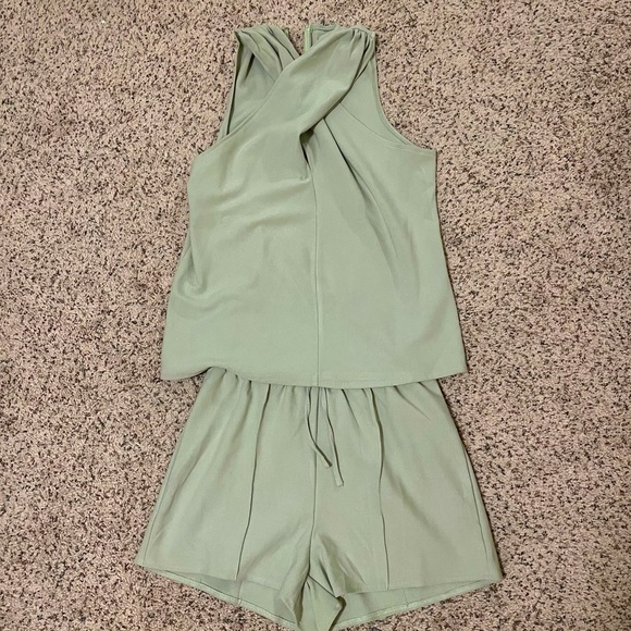 Missguided | Tops | Missguided Co Ord Set Sage Green Size 6 | Poshmark